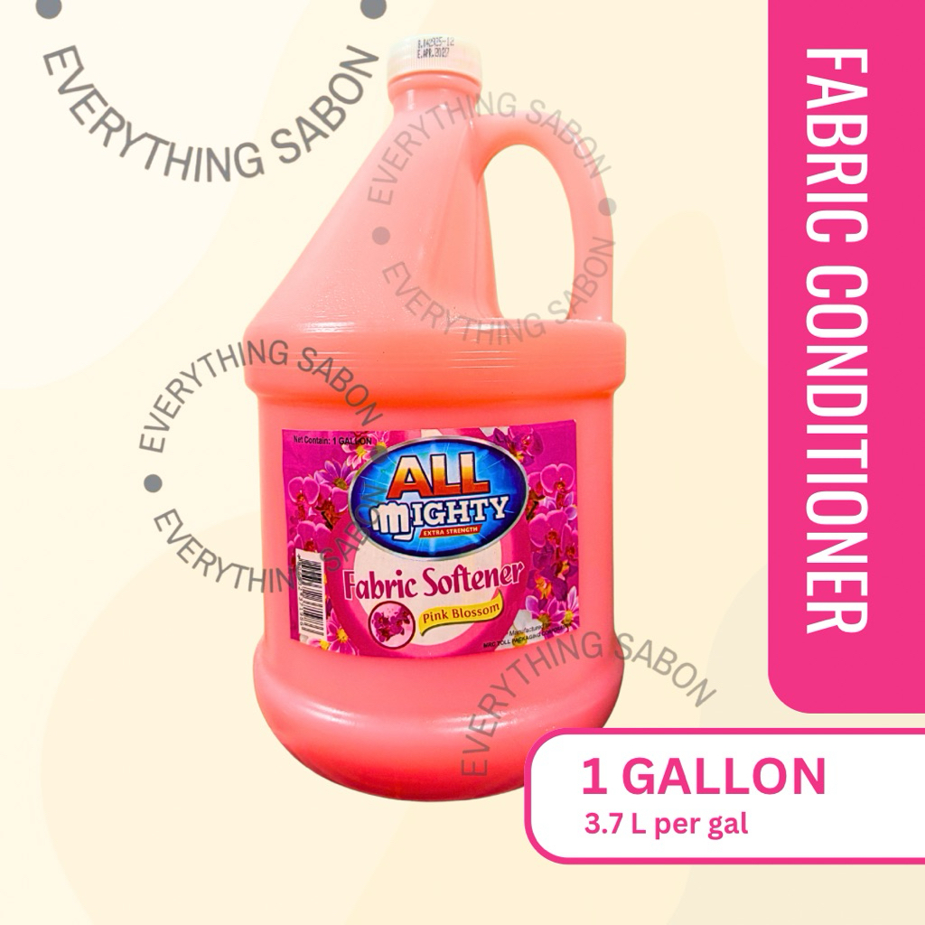 ALL MIGHTY Fabric Conditioner Softener Fabcon - 1 Gallon 3.7L | Shopee ...