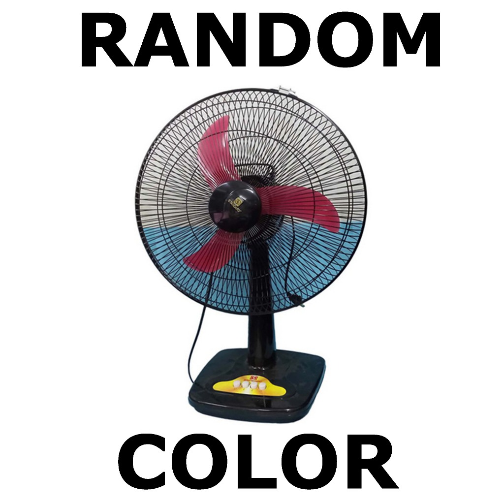 ORIGINAL STANDARD BRAND DESK FAN 16" ELECTRIC FAN == RANDOM COLOR == 16 ...