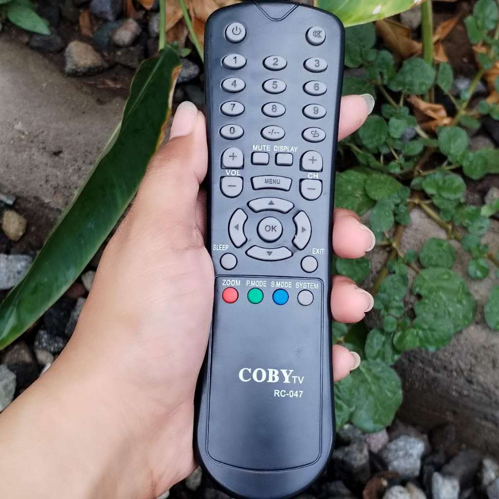 Coby RC-047 CRT TV Remote Control | Shopee Philippines