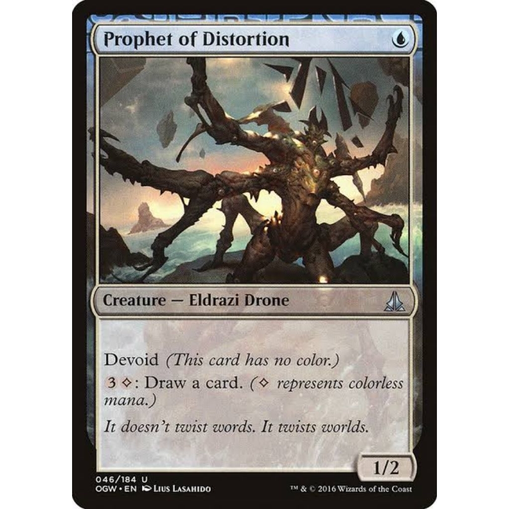 Magic the Gathering - Prophet of Distortion - MTG Blue - OGW - NM ...