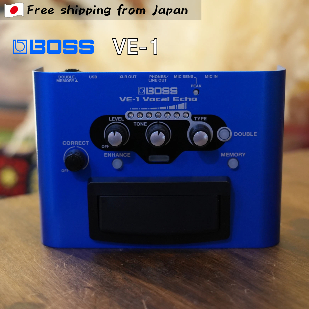 Boss VE-1 Vocal Echo Vocal Effect Processor Brand New Ship from Japan ...