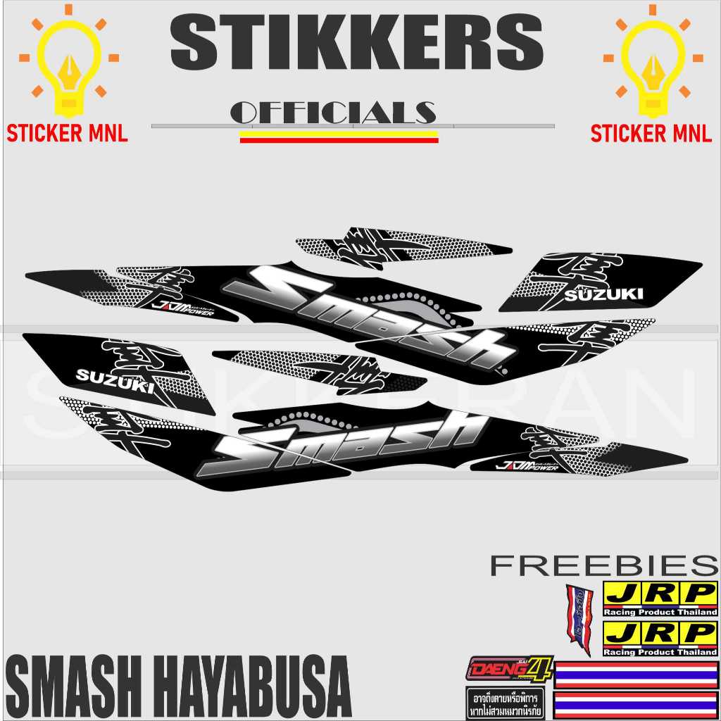 SUZUKI SMASH 115 HAYABUSA DESIGN DECALS HAYABUSA SMASH | Shopee Philippines