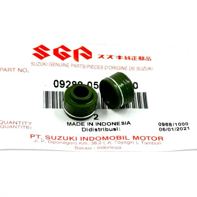 SGP VALVE SEAL SMASH/SHOGUN SET (2Pcs) 09289-05008-000 GENUINE | Shopee ...