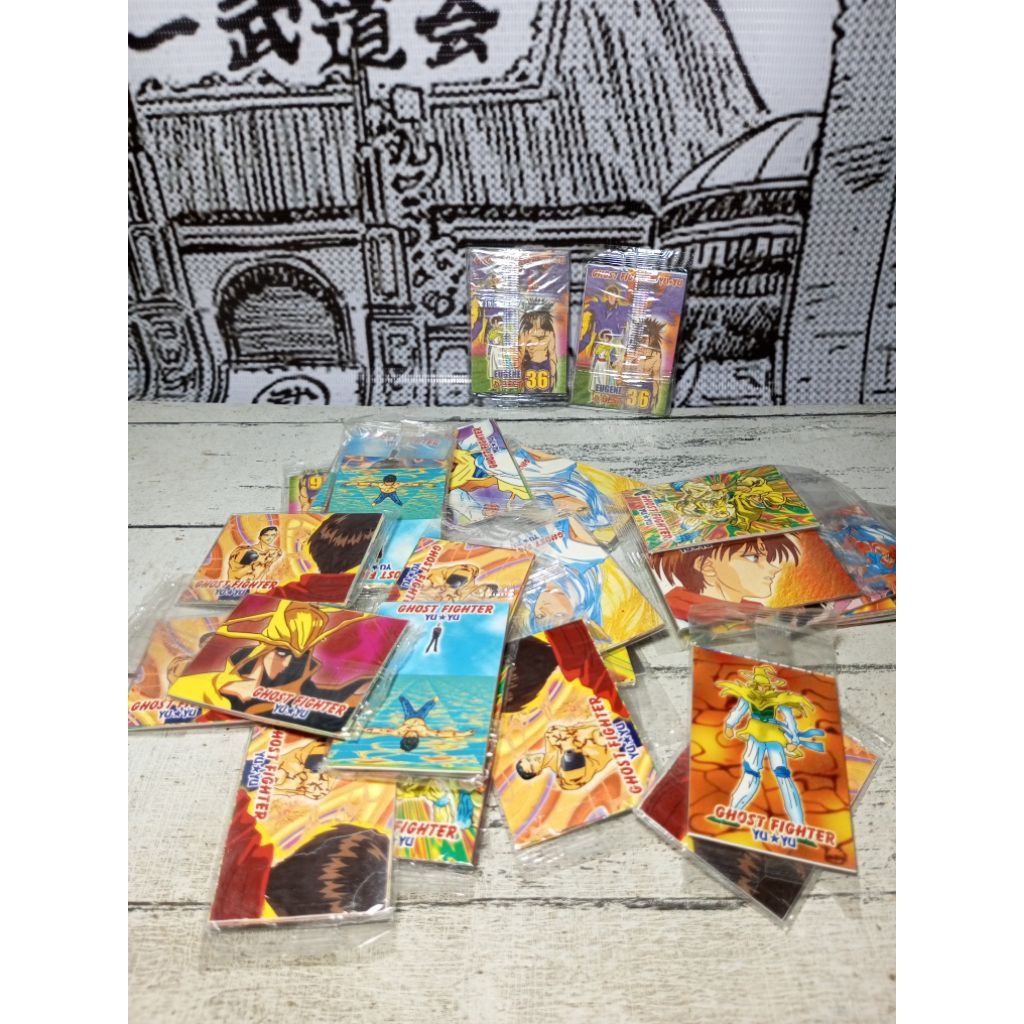 Vintage Ghost Fighter Dbest#36 Teks Cards | Shopee Philippines