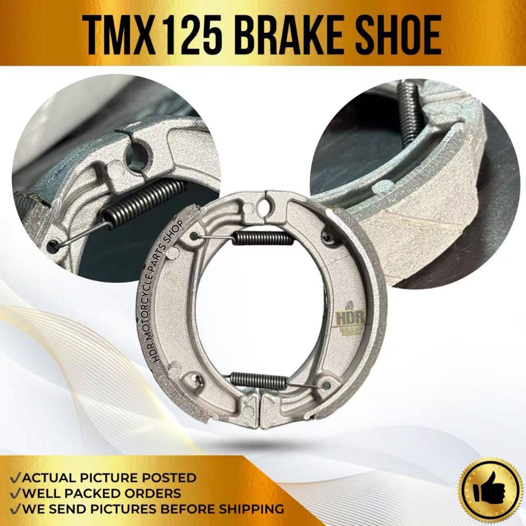 HDR BRAKE SHOE FOR HONDA TMX125 / TMX 125 MOTORCYCLE PARTS ACCESSORIES ...