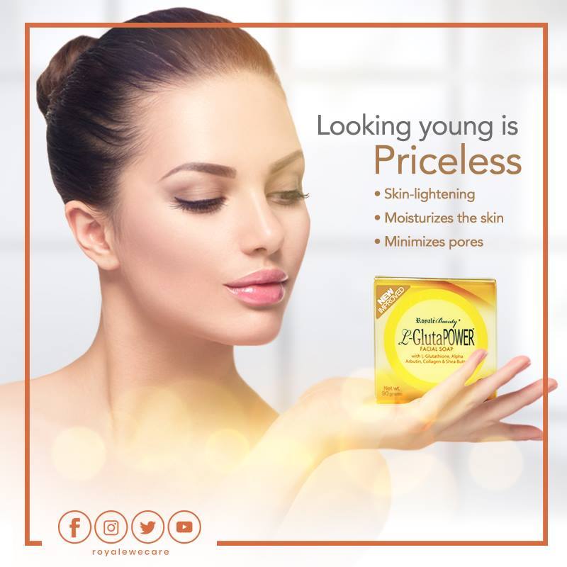 ROYALE ANTI AGING SOAP GLUTATHIONE | Shopee Philippines