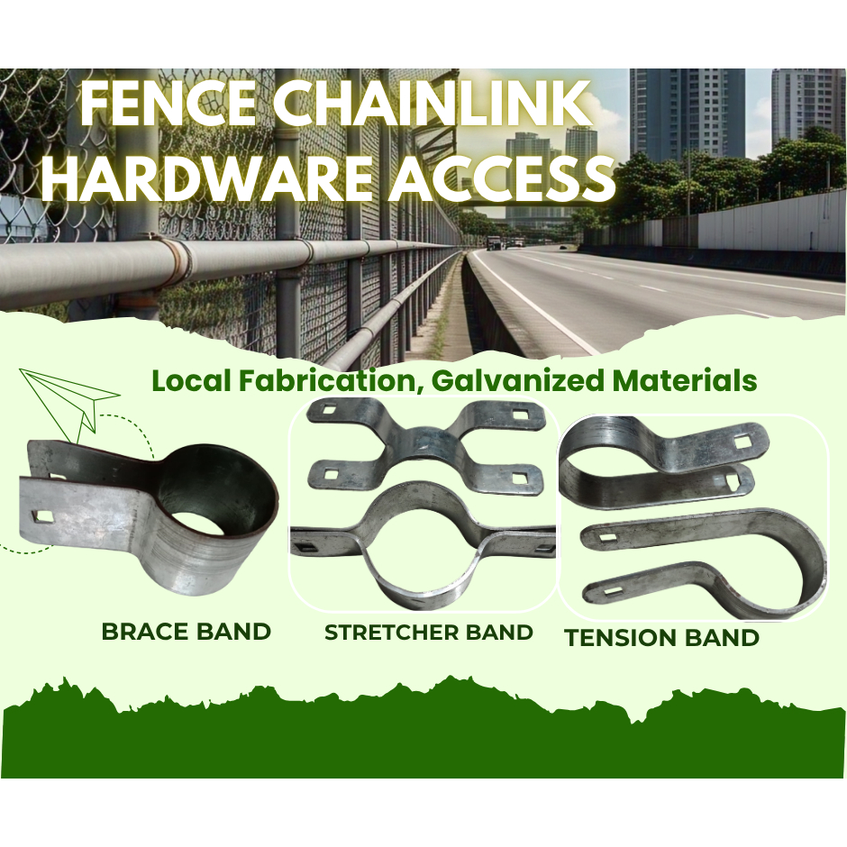 Brace Band 50mm Dia Fence Hardware Connector Galv | Shopee Philippines