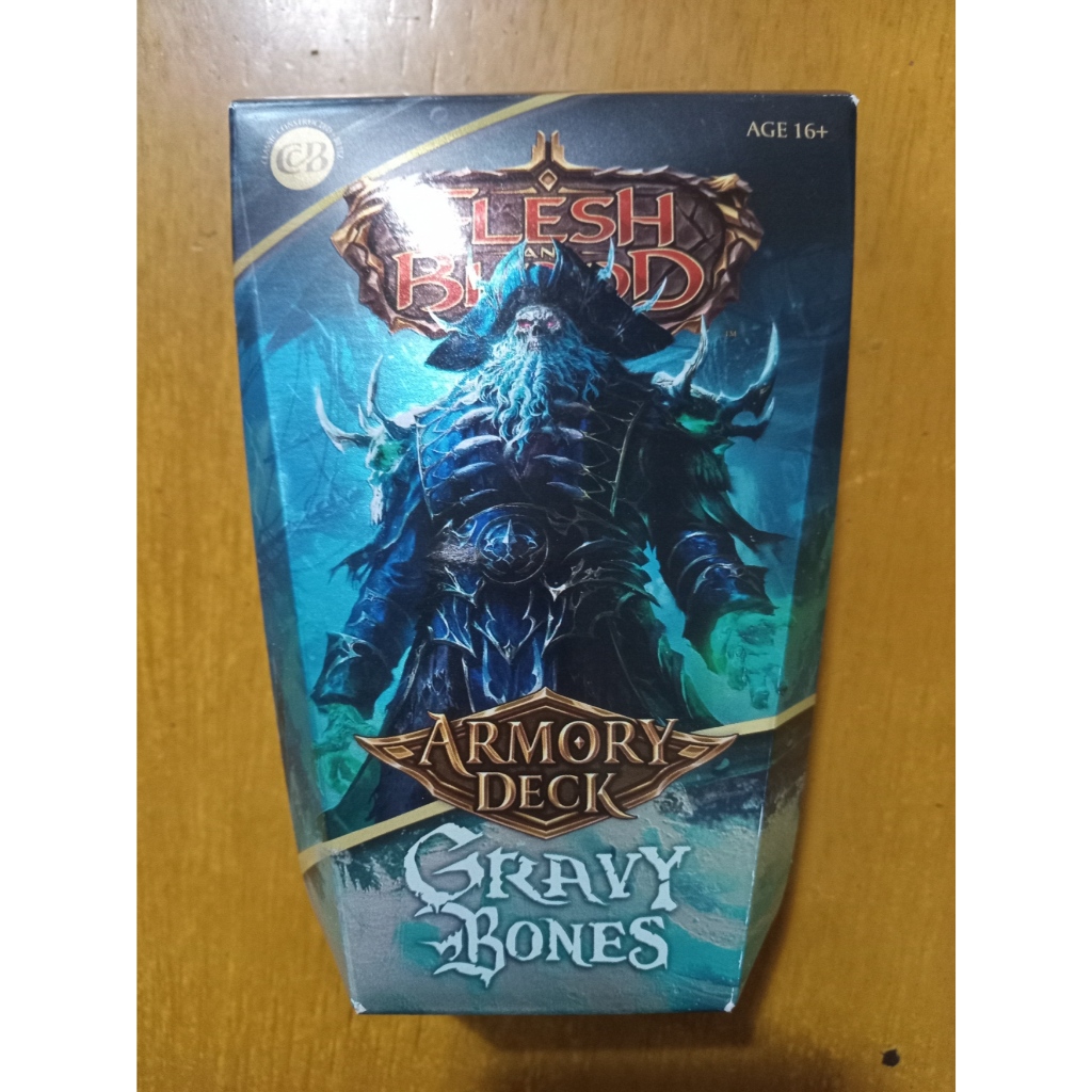 FAB Armory Deck Gravy Bones Pirate Necromancer Flesh and Blood TCG Sealed English | Shopee ...