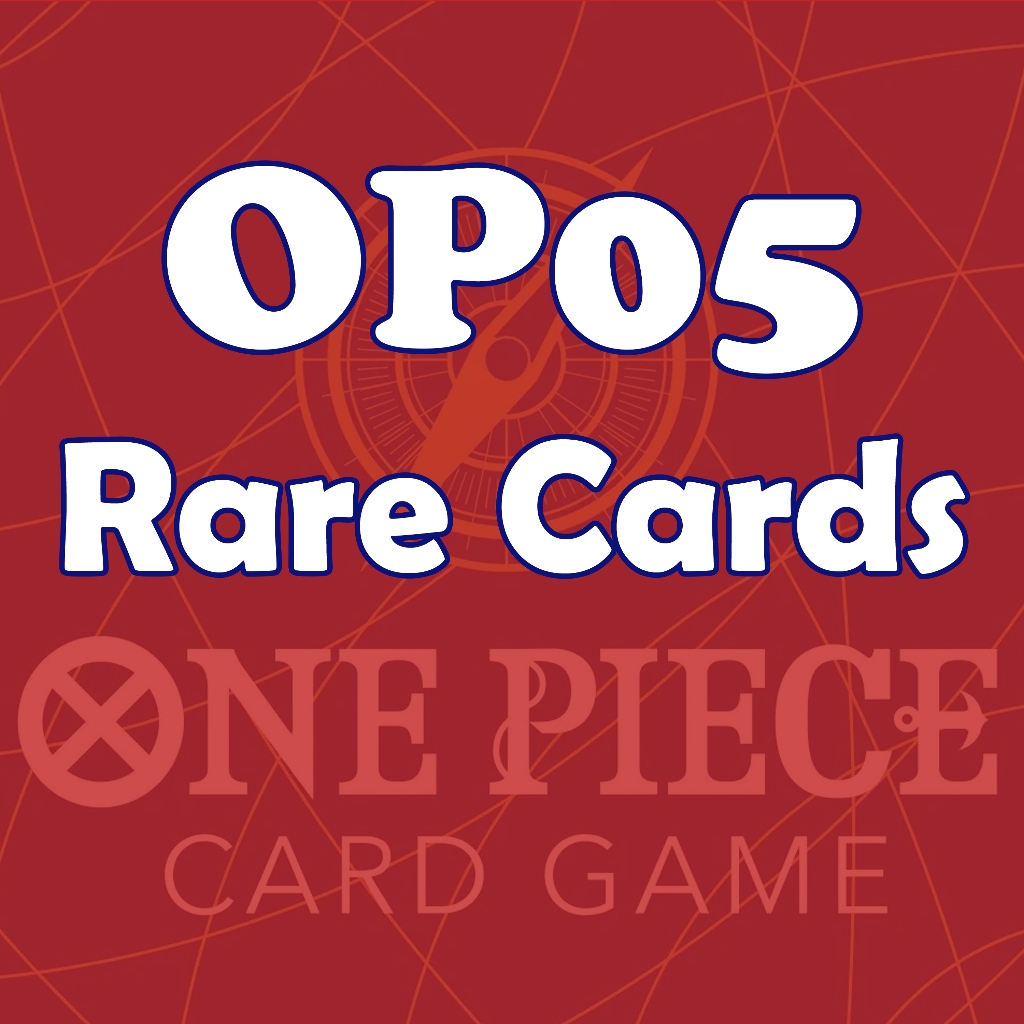 One Piece Card Game TCG OP05 RARE Cards - Awakening of the New Era ...