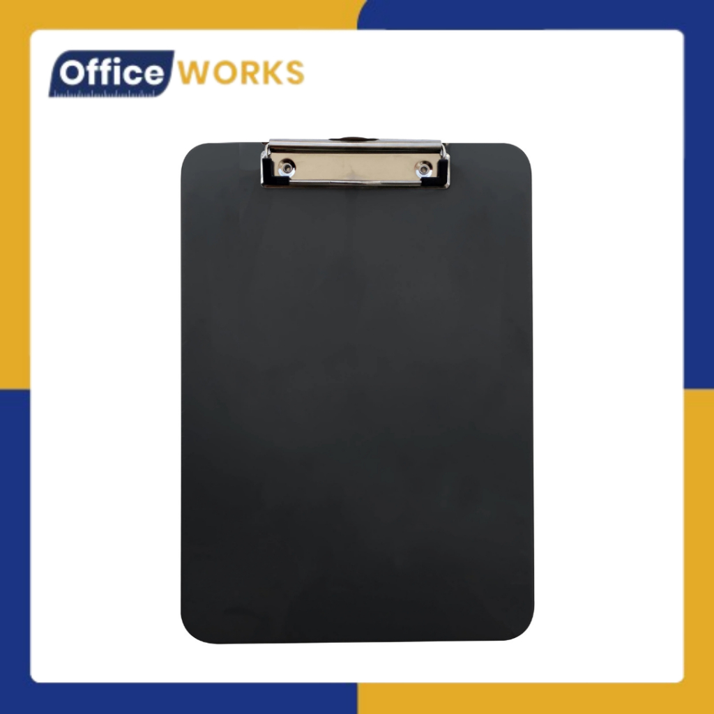 Premium Black Long Clipboard – Durable A4 Paper Holder for Office ...