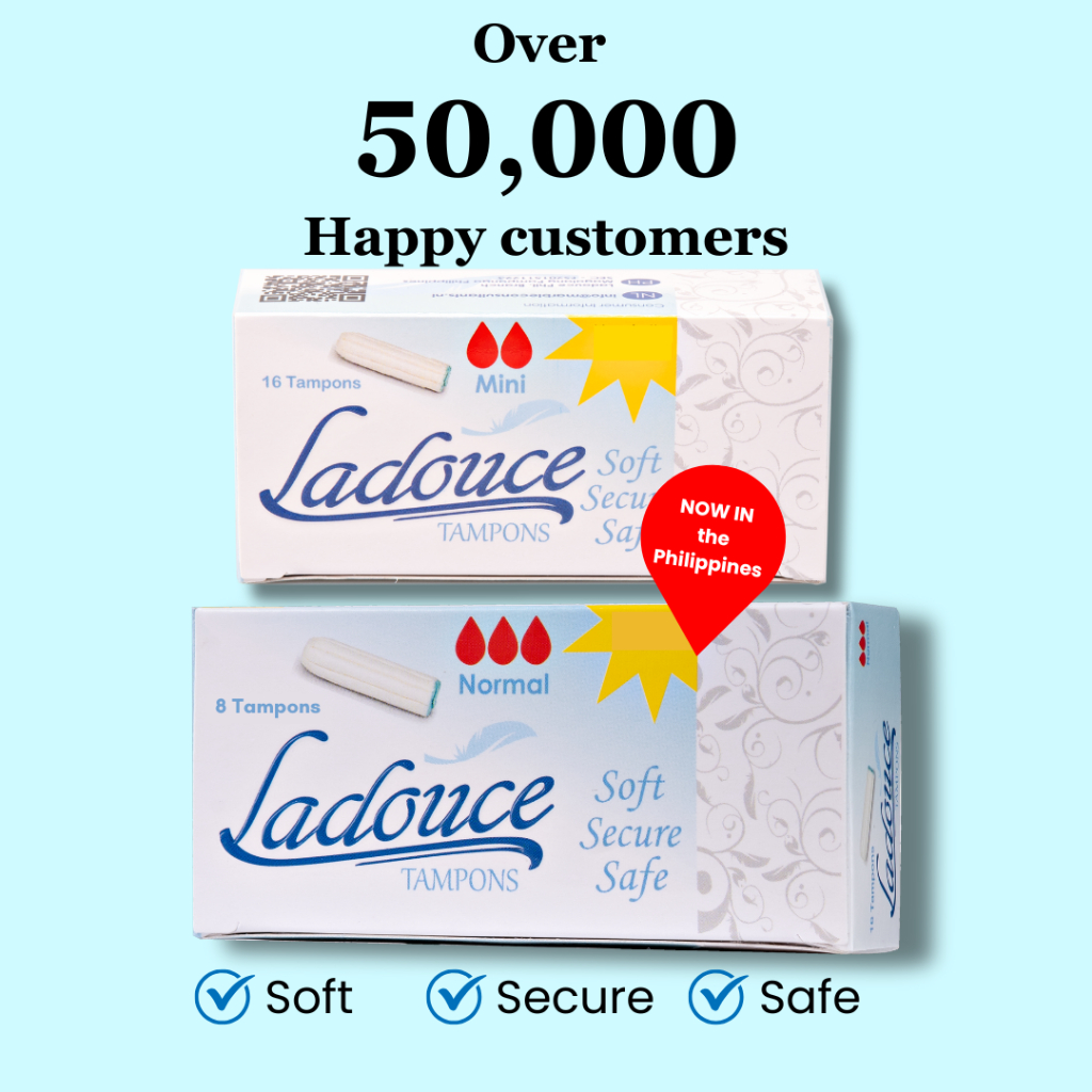 24pcs Ladouce® tampons NORMAL AND MINI | Highly Absorbent | Shopee ...