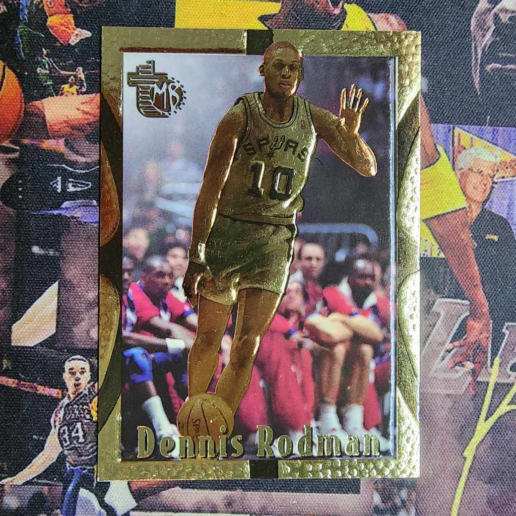 Dennis Rodman 1994-95 Topps TMB Gold Embossed Card #89 (Very RARE ...