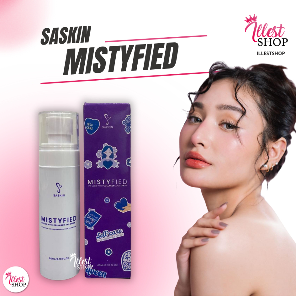 SASKIN MISTYFIED COLLAGEN MIST SPRAY | Shopee Philippines