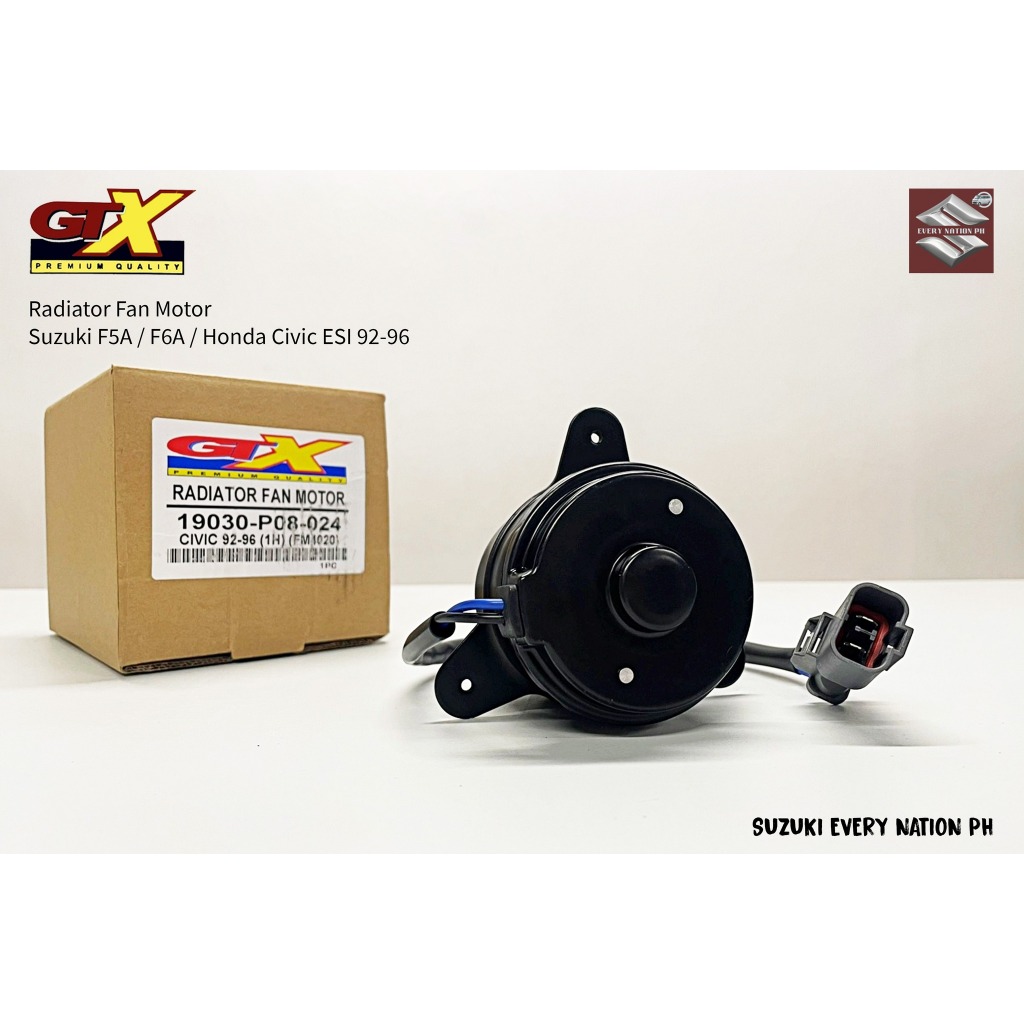 BRANDNEW GTX Radiator Fan Motor For Suzuki F5A / F6A / Honda Civic ESI ...