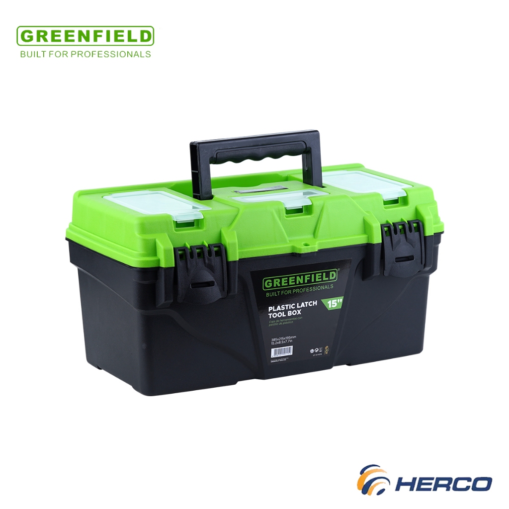 Greenfield Tool Box 15" With Plastic Latch | Shopee Philippines