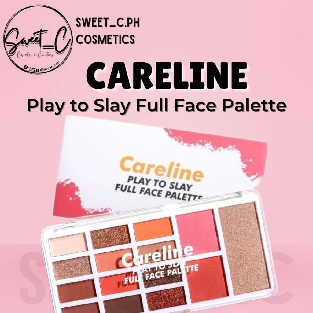Careline Play to Slay Full Face Palette | Shopee Philippines