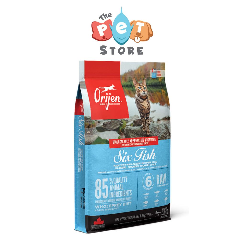 Orijen SIX FISH Cat 5.4kg All Life Stage | Shopee Philippines