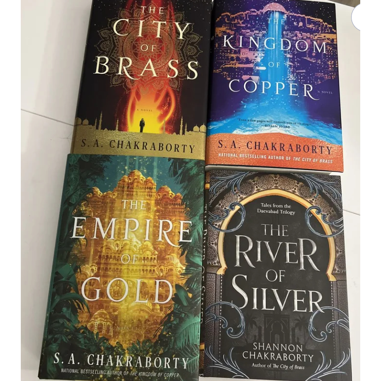 SET: Daevabad Series (City of Brass, Kingdom of Copper, Empire of Gold ...