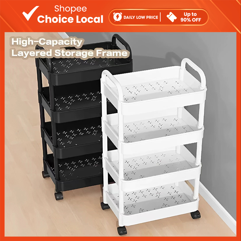 Trolley Cart Organizer3/4/5 Tier St Trolley Cart Organizer 3/4/5 Tier ...