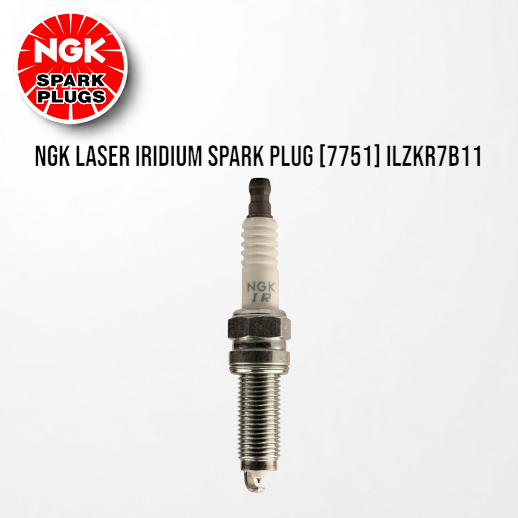 NGK Laser Iridium Plug [7751] ILZKR7B11 for Japanese Special Ceramics ...