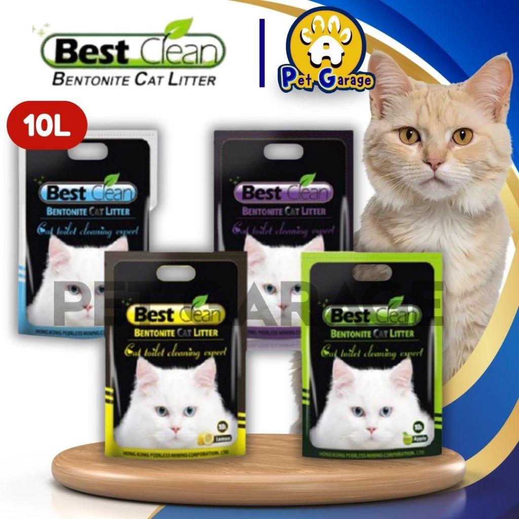 10L Best Clean Bentonite Sand Cat Litter All Stages Adult Kittten Cat ...