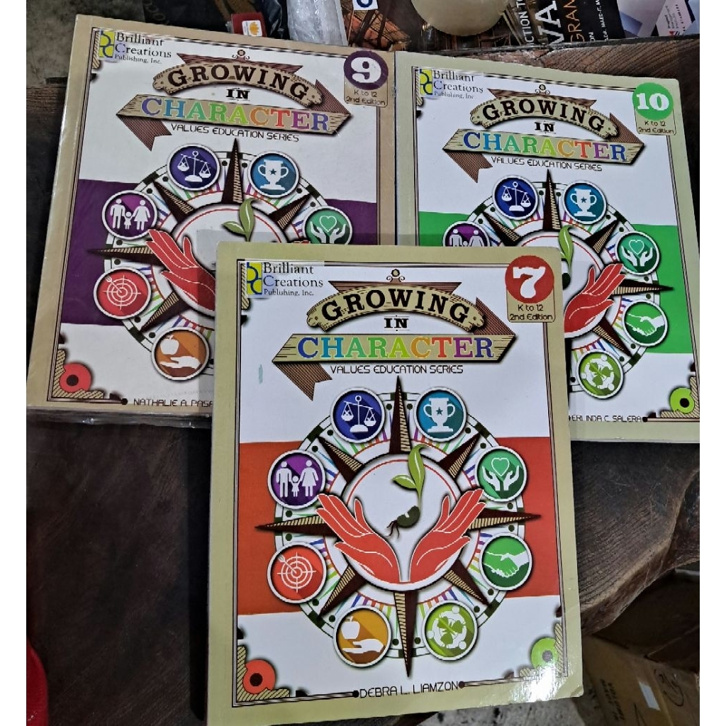 Growing Character Values Education Series Kto12 grade 7 8 9 10 2ND ...