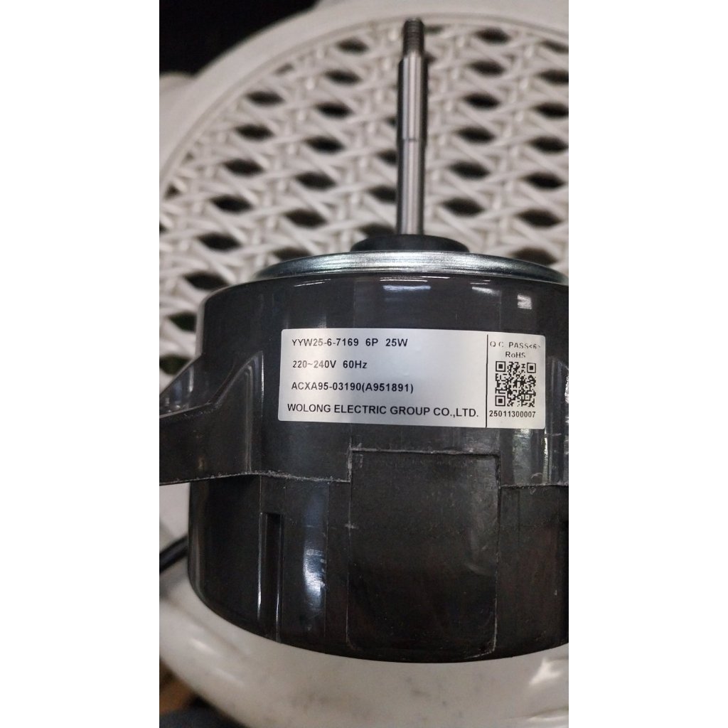 ACXA95-3190(A951891) FAN MOTOR FOR SPLIT TYPE PANASONIC AIRCON | Shopee ...