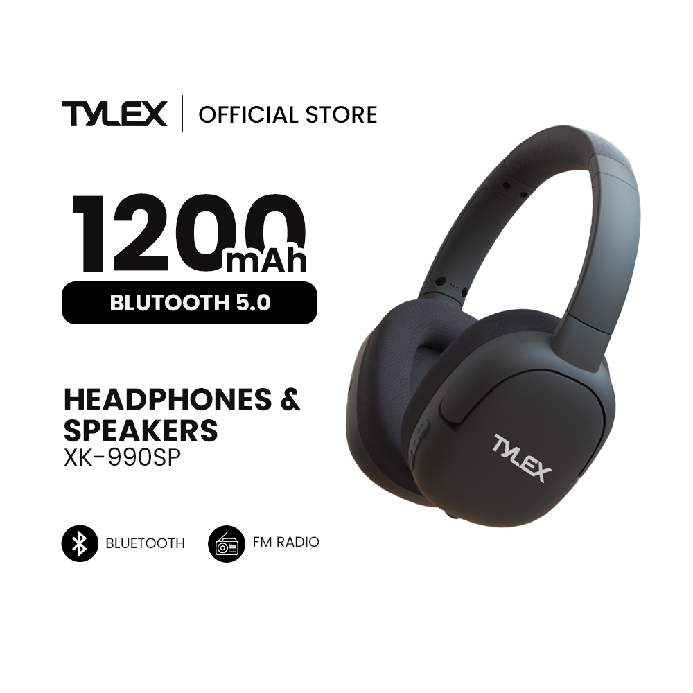 TYLEX XK-990SP Wireless Headphones and Speakers Bluetooth Stereo TF ...