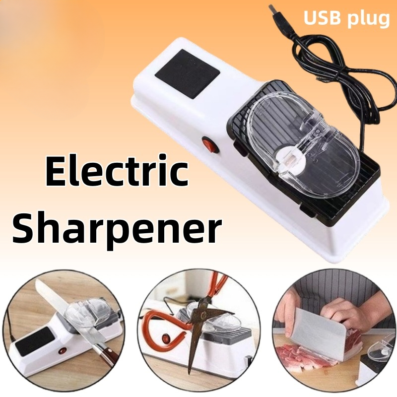 Electric Knife Sharpener 220V Multifunction Automatic Heavy Duty ...