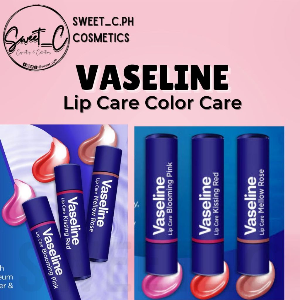 Vaseline Lip Care Color Care | Shopee Philippines