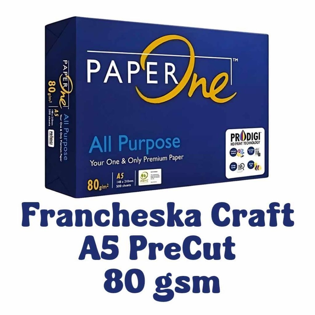 Paperone All Purpose A5 PreCut 80 GSM 500 sheets | Shopee Philippines