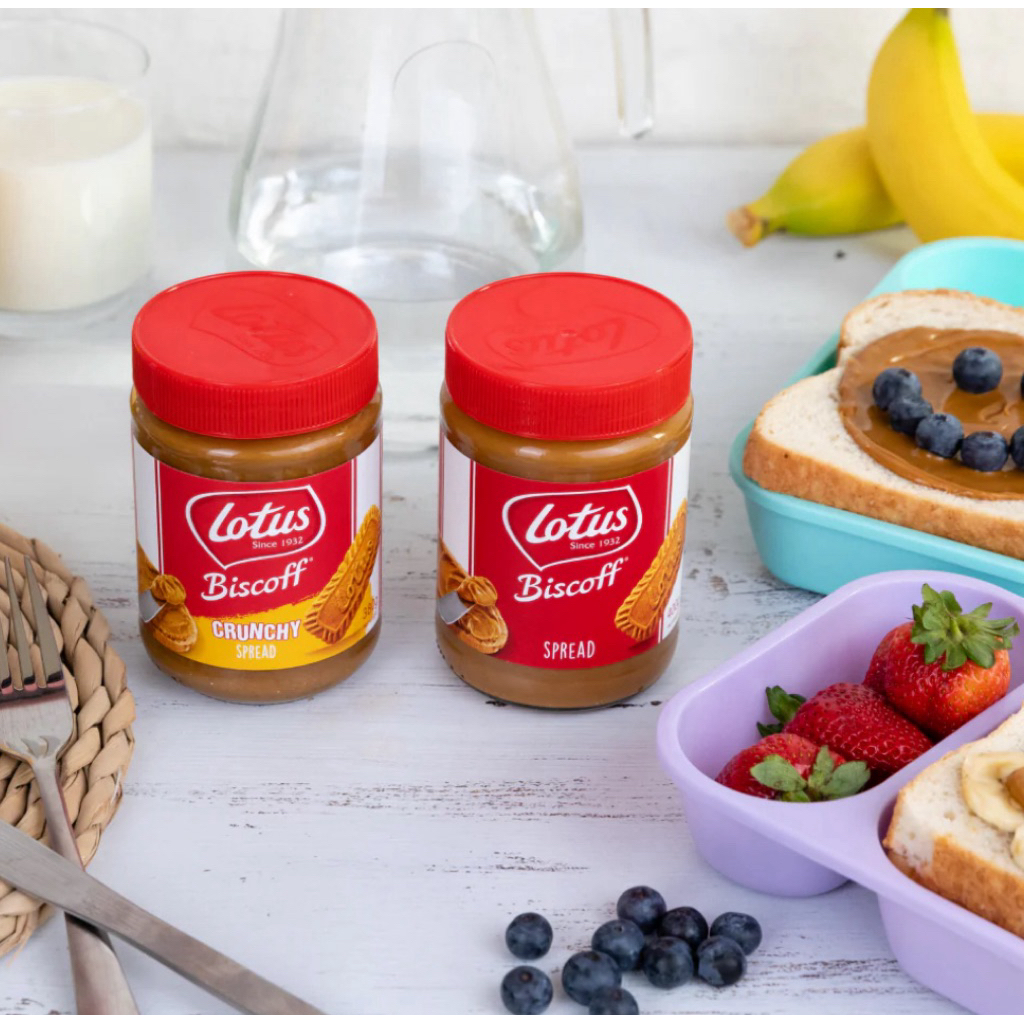 Lotus Biscoff spread smooth 400g crunchy 380g (Oct 2026) | Shopee ...
