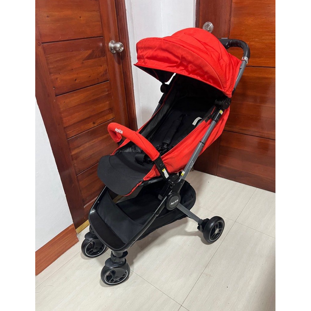 Aprica Nano Smart Plus Cabin Approved Stroller Preloved | Shopee ...