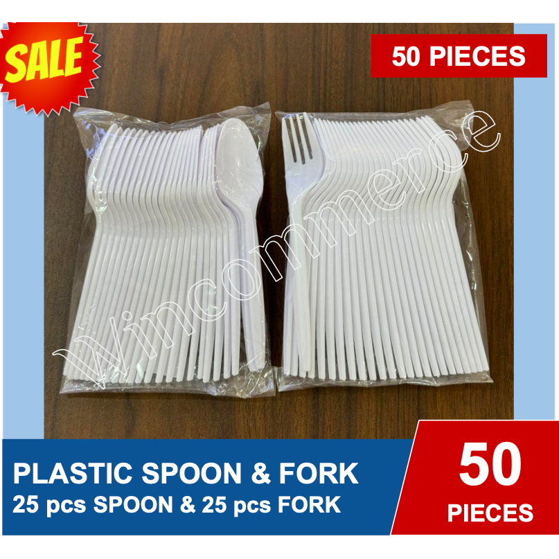 Shop spoon and fork plastic for Sale on Shopee Philippines