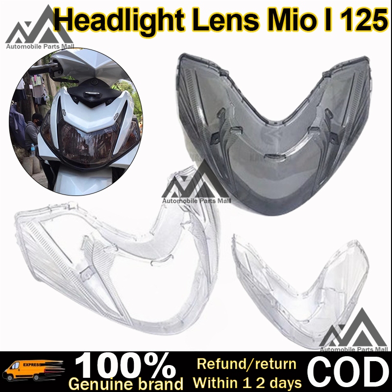 (Yamaha) Headlight Lens Only For Mio I 125 Motorcycle | Shopee Philippines