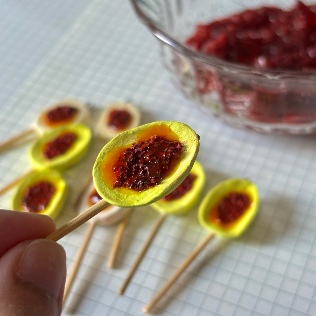 MANGGA ON STICK KEYCHAIN - STREET FOOD • BAG CHARM • ACCESSORIES • ANIK ...