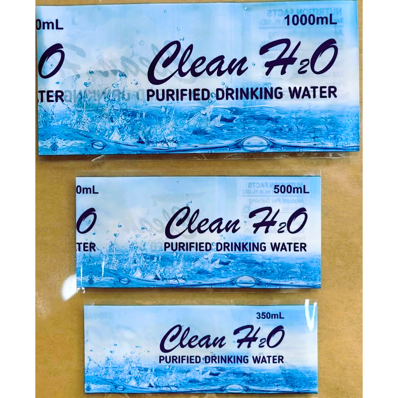 Universal Shrinkable Label for Drink Bottles 500pcs per pack (500ml ...