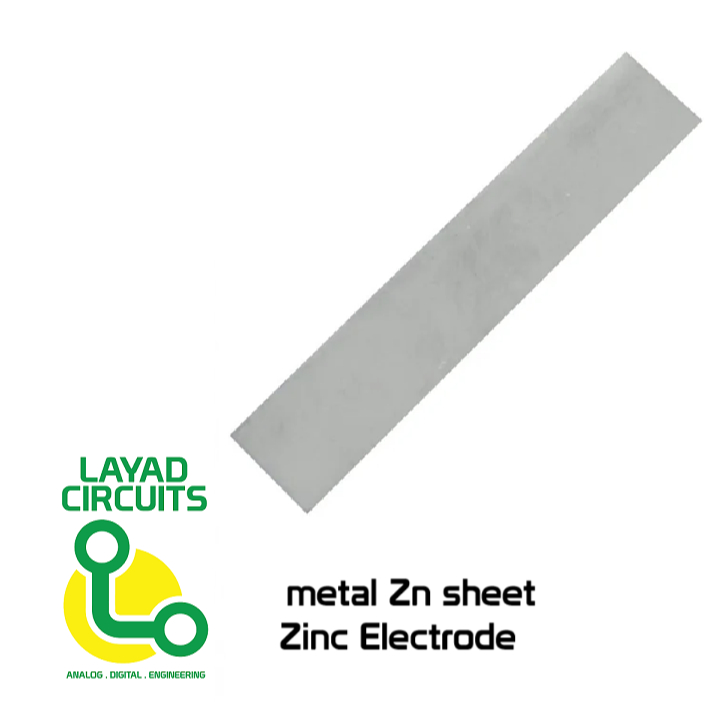 Battery Electrode Zinc Metal Sheet strip for DIY voltage generator ...