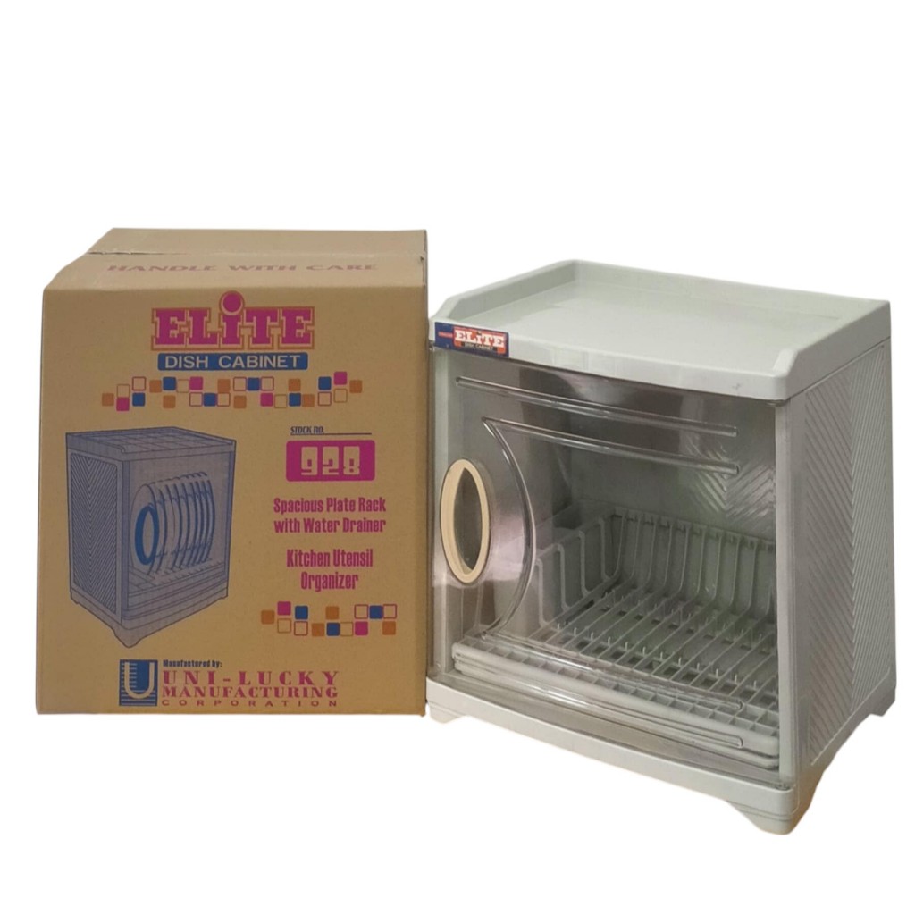 DISH CABINET #928 ELITE DISH CABINET PLATUHAN UNI-LUCKY (MOCHA ...
