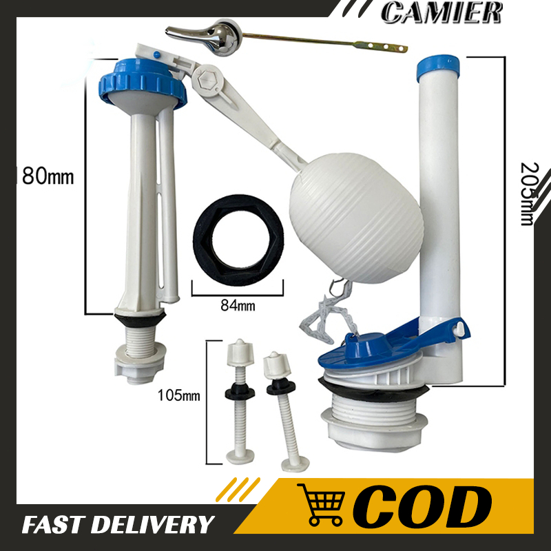 STANDARD TANK FITTINGS SET TOILET PARTS HEAVY DUTY, DURABLE, WATER ...