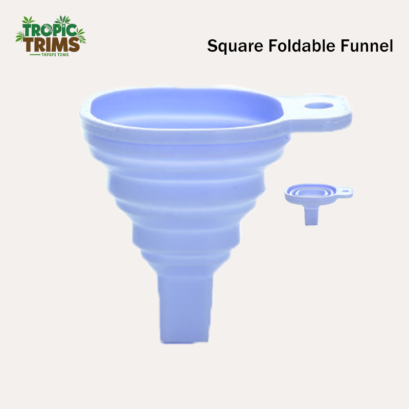 TropicTrims Square Telescopic Funnel Foldable Leak Proof Portable ...