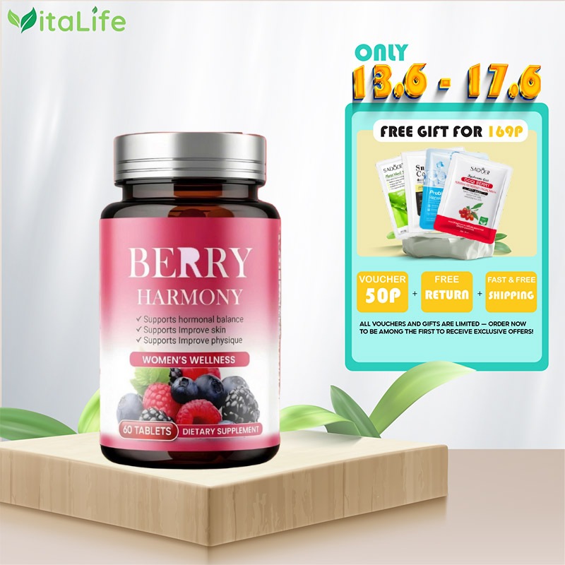 Berry Harmony helps Hormonal Balance Womens' Wellness, Improve Skin and ...