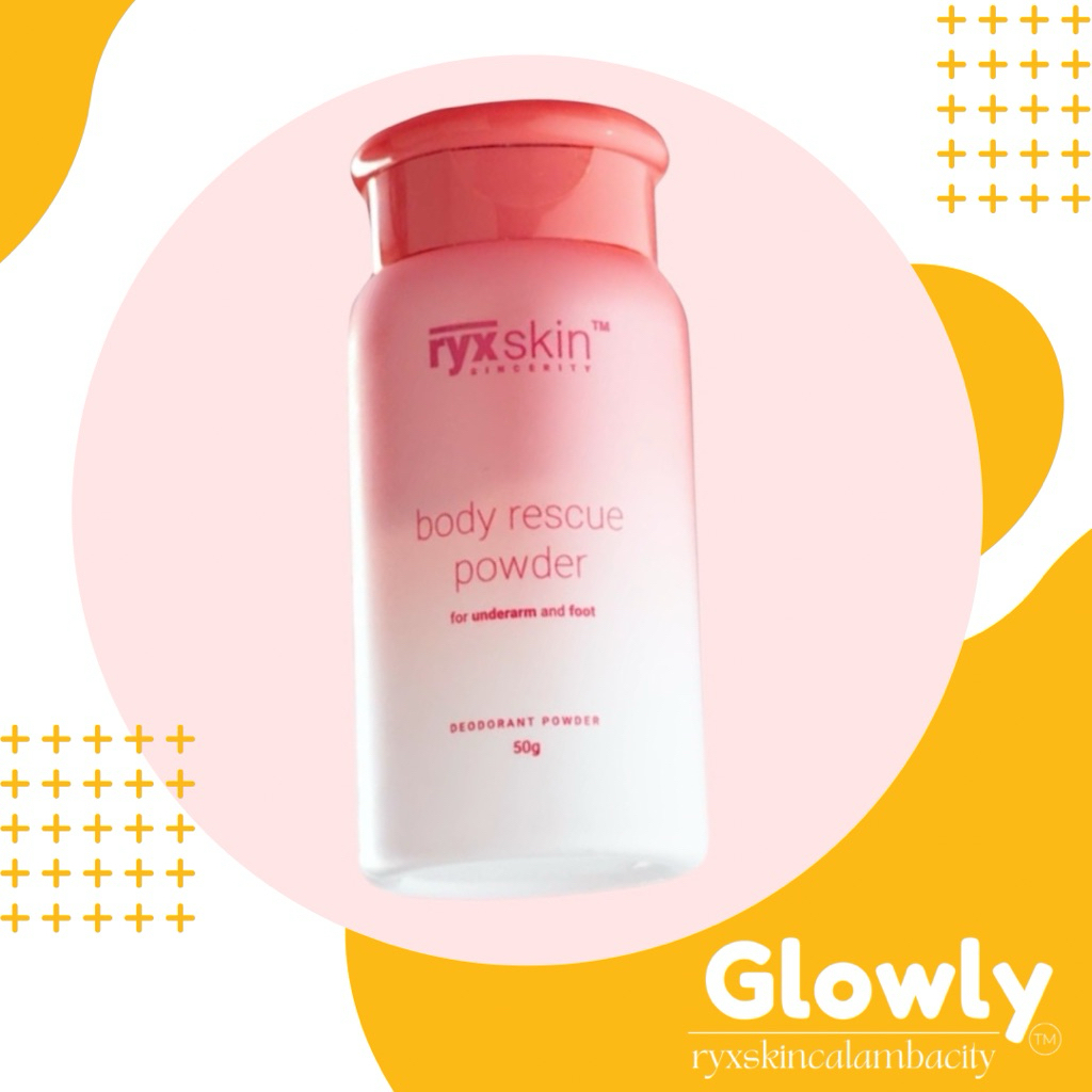 RYX SKIN BODY RESCUE POWDER 50g (deodorant powder) | Shopee Philippines