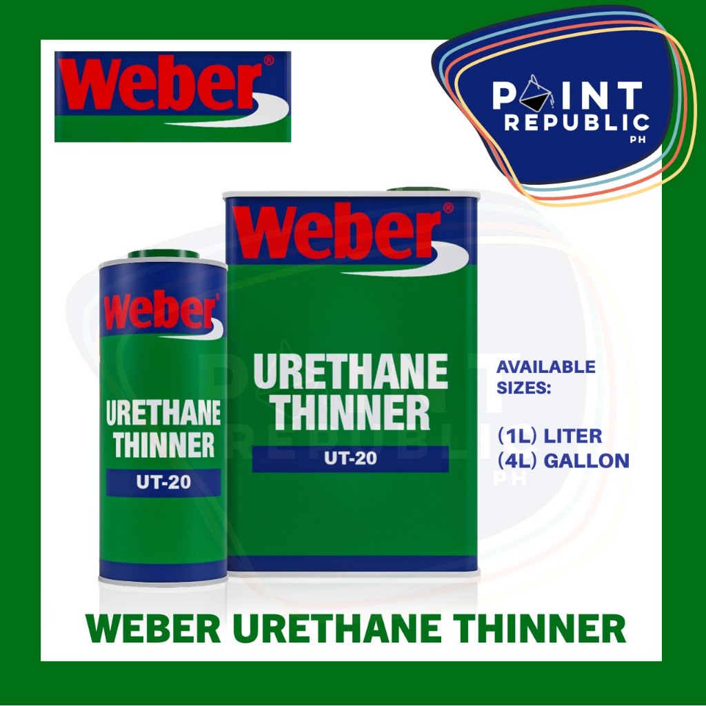 WEBER 2K Urethane Thinner | Shopee Philippines