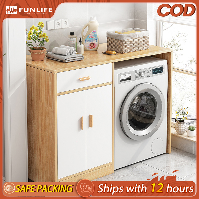 Washing Machine Cabinet Integrated Storage Large Capacity Waterproof ...