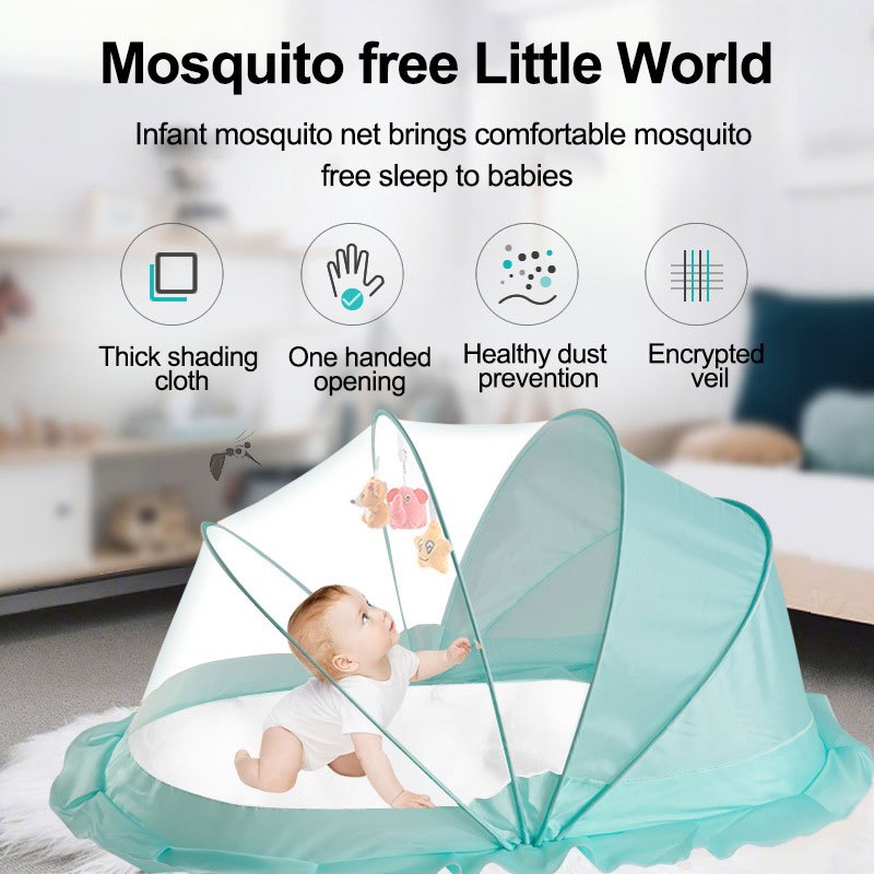 Baby Mosquito Net For 0-6 Years Children Light-Blocking Mosquito-Proof ...