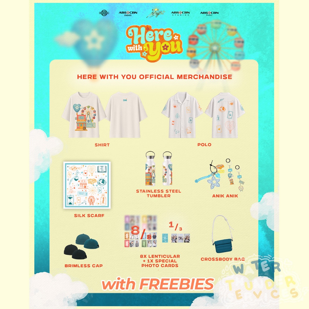 BINI Here With You Homecoming Official Merch Pasabuy with Photocard ...