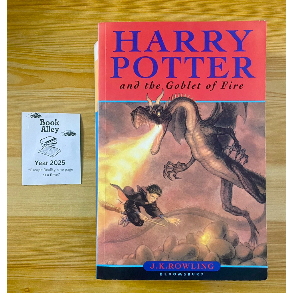 Harry Potter and the Goblet of Fire by JK Rowling | Authentic Preloved ...