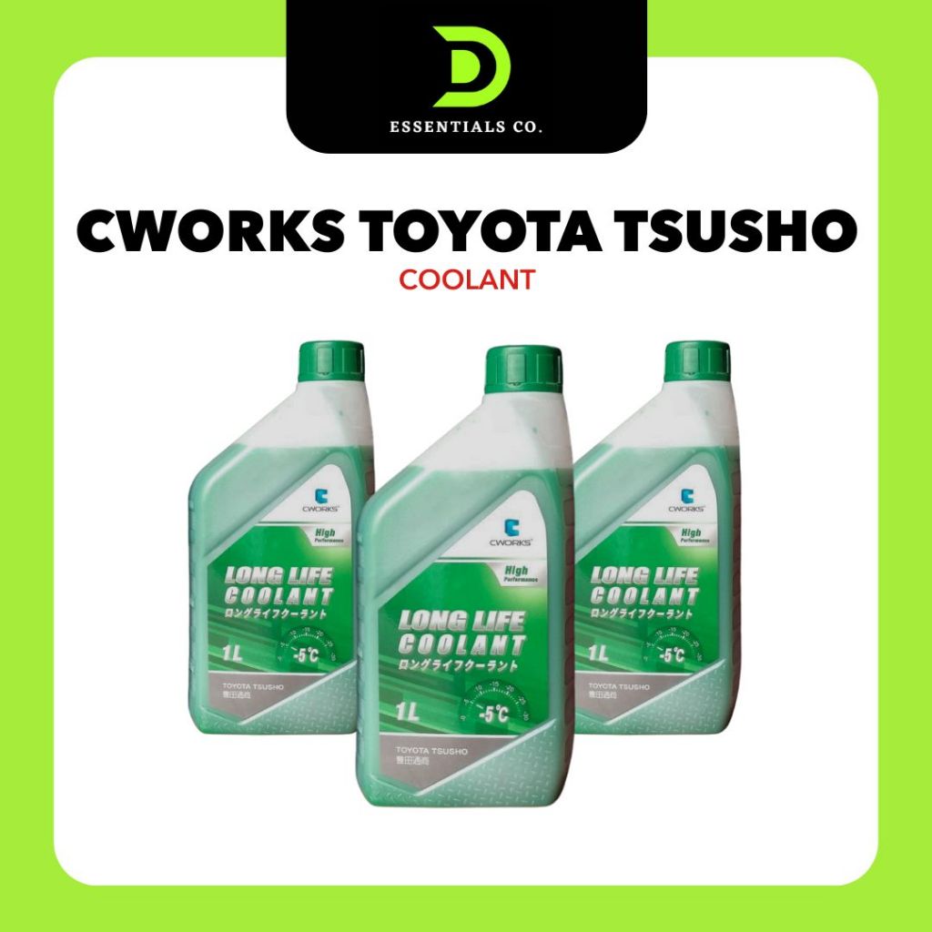 CWORKS Toyota Long life Coolant 1 liter for Motorcycles and Cars ...