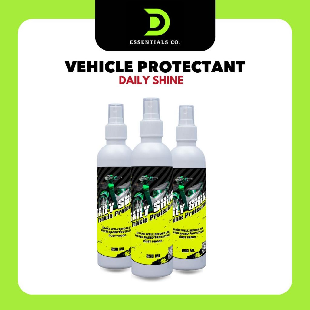 Daily Shine All Purpose Vehicle Protectant 250ml | Shopee Philippines